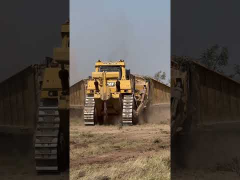 REAL D10 DOZER SOUND! Caterpillar Bulldozer Engine Sound - Heavy Equipment