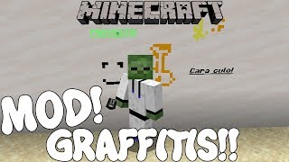 Graffiti Mod Para Minecraft 1.15.2 | ZonaCraft
