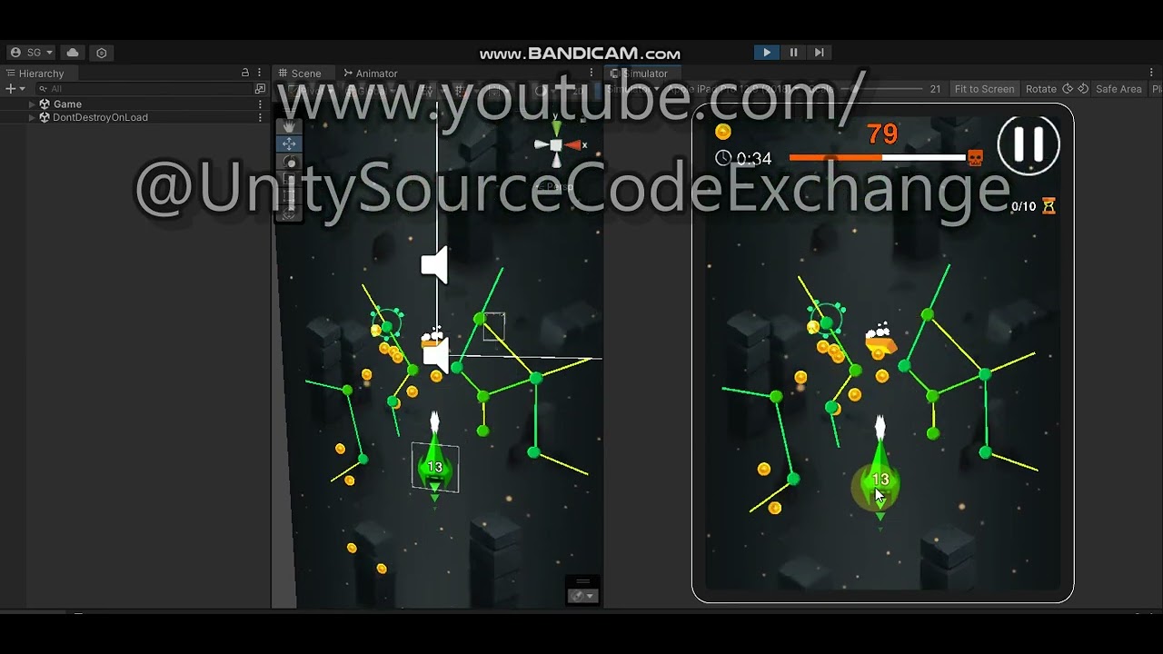 Attack the Block Shoot'em Up - Unity Source Code for Exchange or Sale