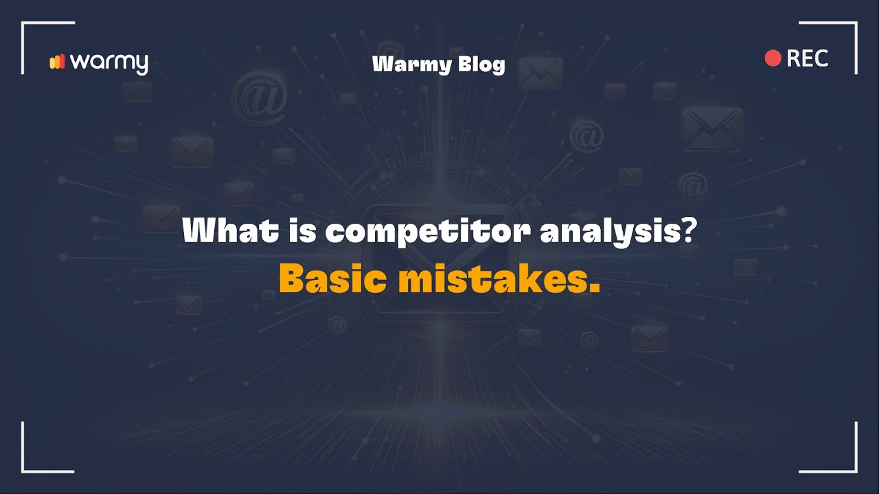 What is competitor analysis? Basic mistakes.