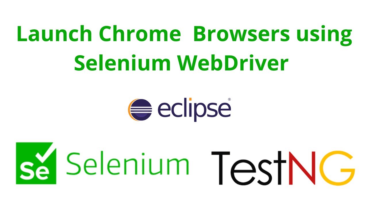 How To Launch Browser Using Selenium Webdriver | Selenium Launch Chrome, Firefox, Edge Browser