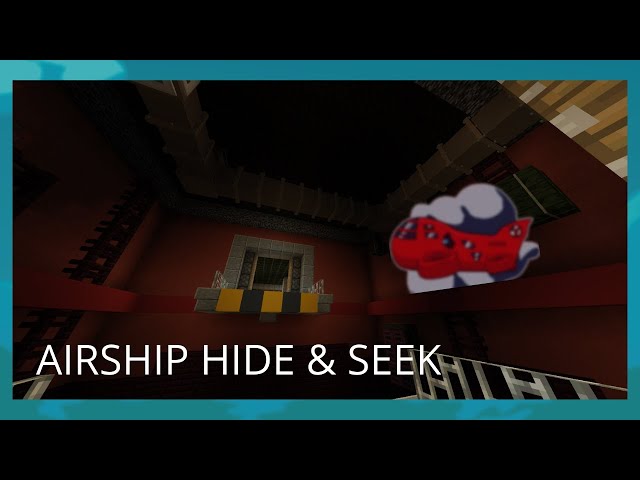 Among us The Airship Hide & Seek Map Minecraft Map