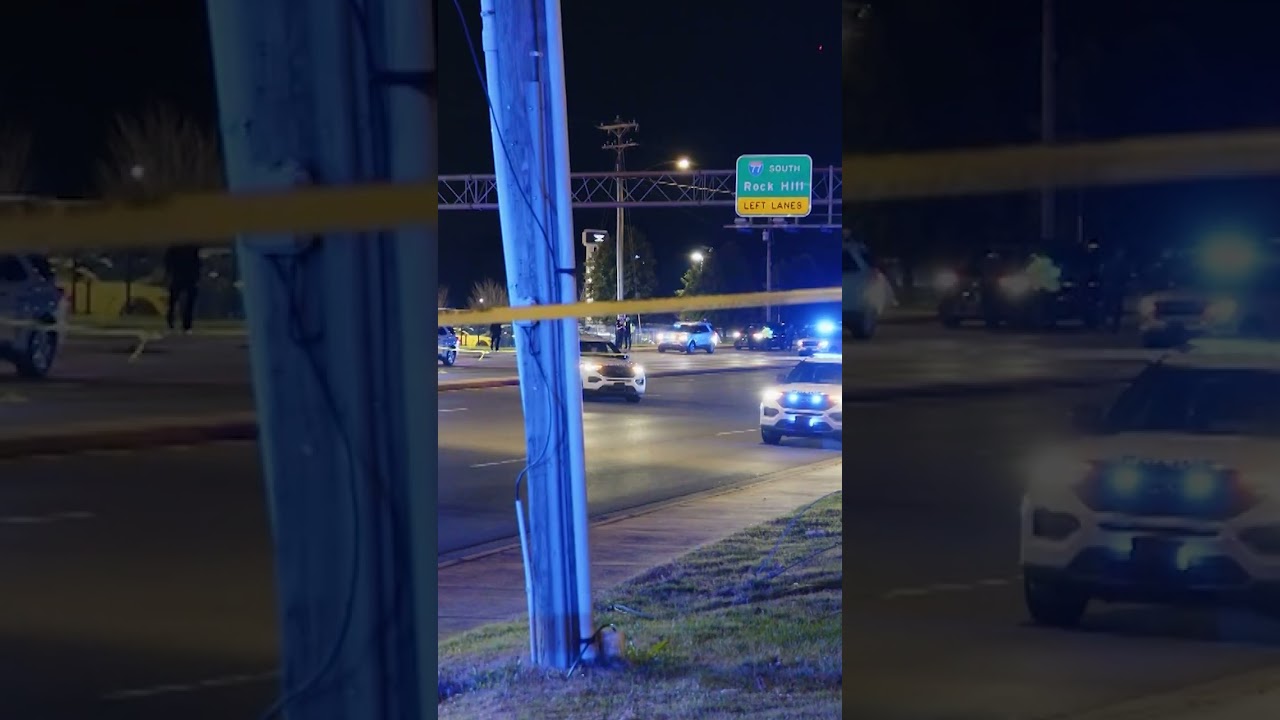 I-77 police chase ends with deadly crash in Charlotte #shorts #news