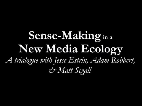 Sense-Making in a New Media Ecology: A Trialogue