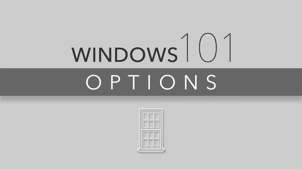 Atrium Window Options 101