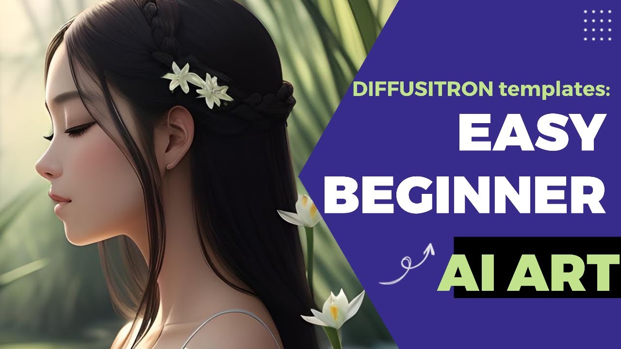 AI Templates: beautiful easy beginner AI art