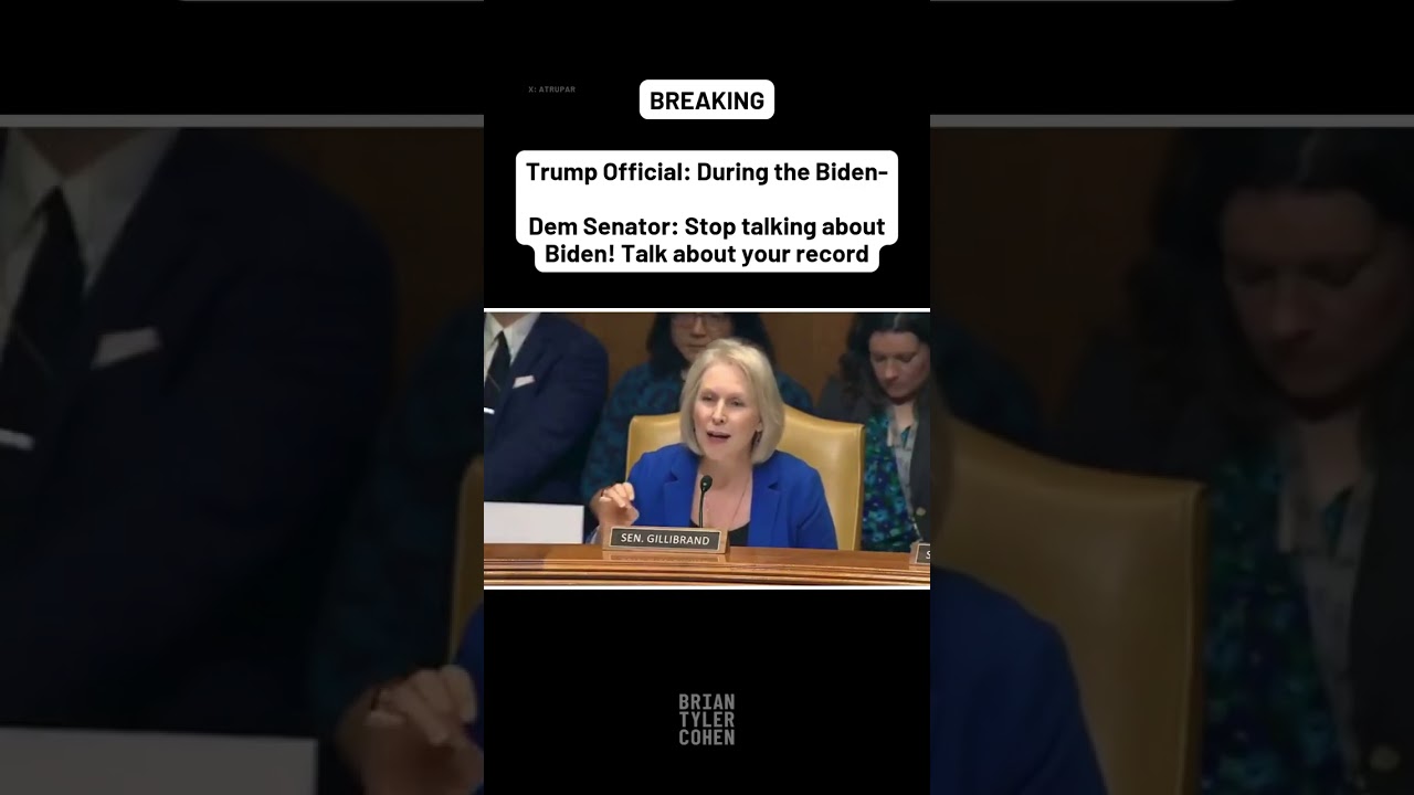 Senator: Stop talking about Biden! Talk about your record