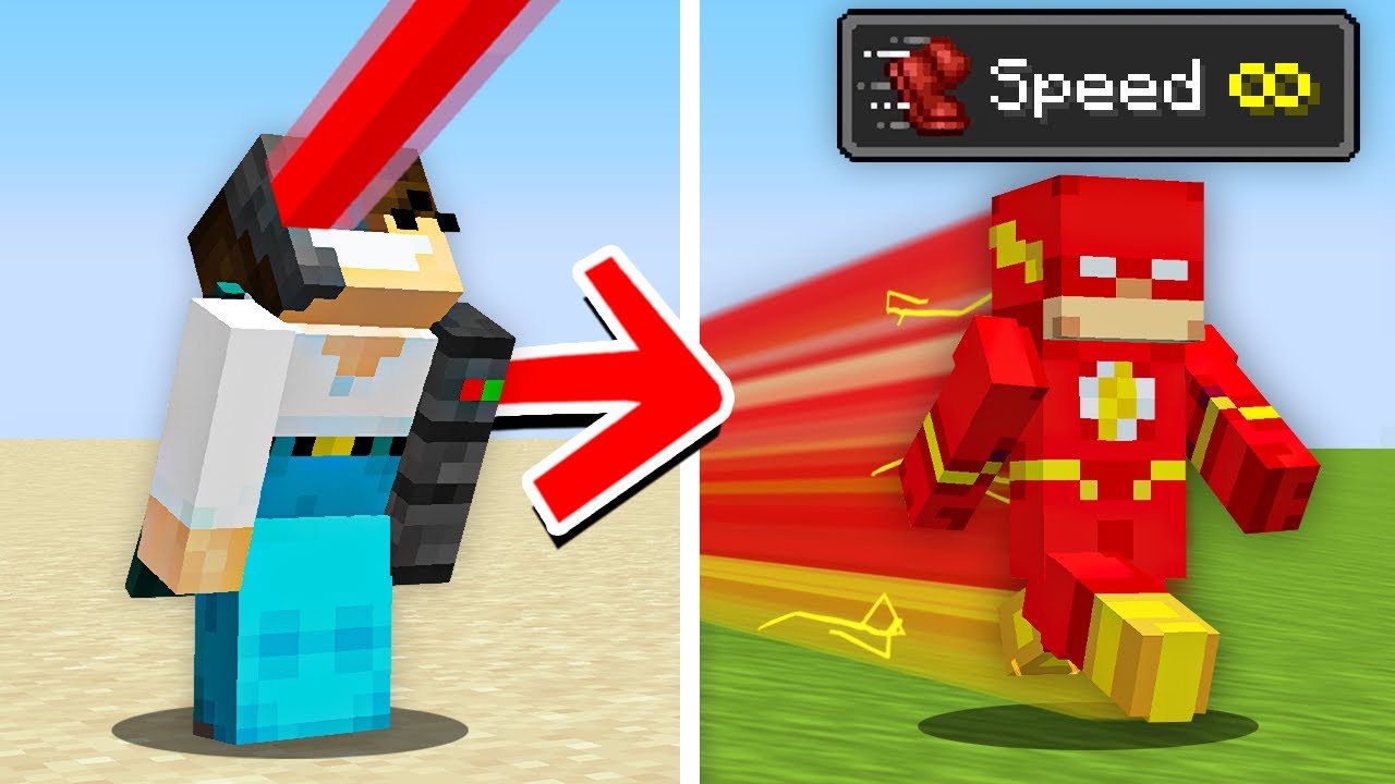 Minecraft But Your Skin = Your Powers...