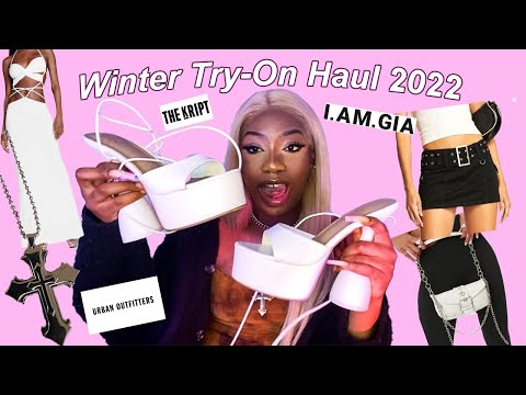 Winter Try on Haul 2022 | I Am Gia, The Kript, Urban Outfitters,