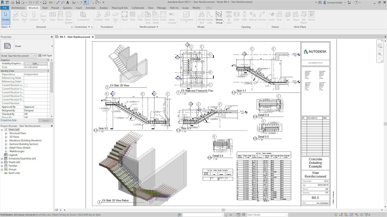 Tutorial Revit for Structural design: Working with structural components part 2