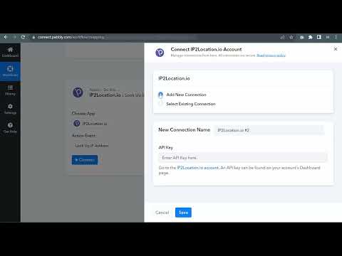 How to lookup IP address in Pabbly by using IP2Location.io