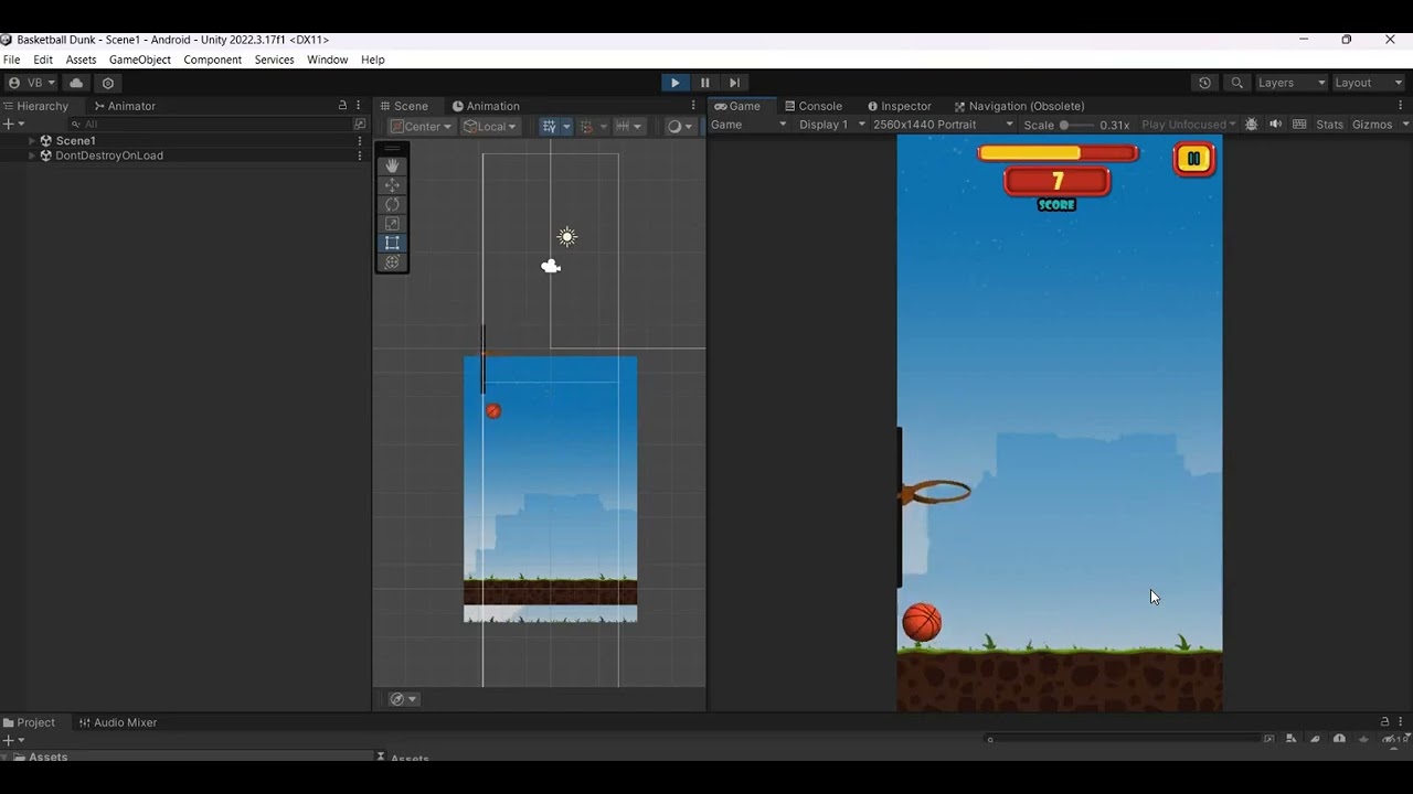 Basketball Dunk Arcade Unity Game Source Code #unity #unity3d #unitydev #unitydeveloper #sourcecode