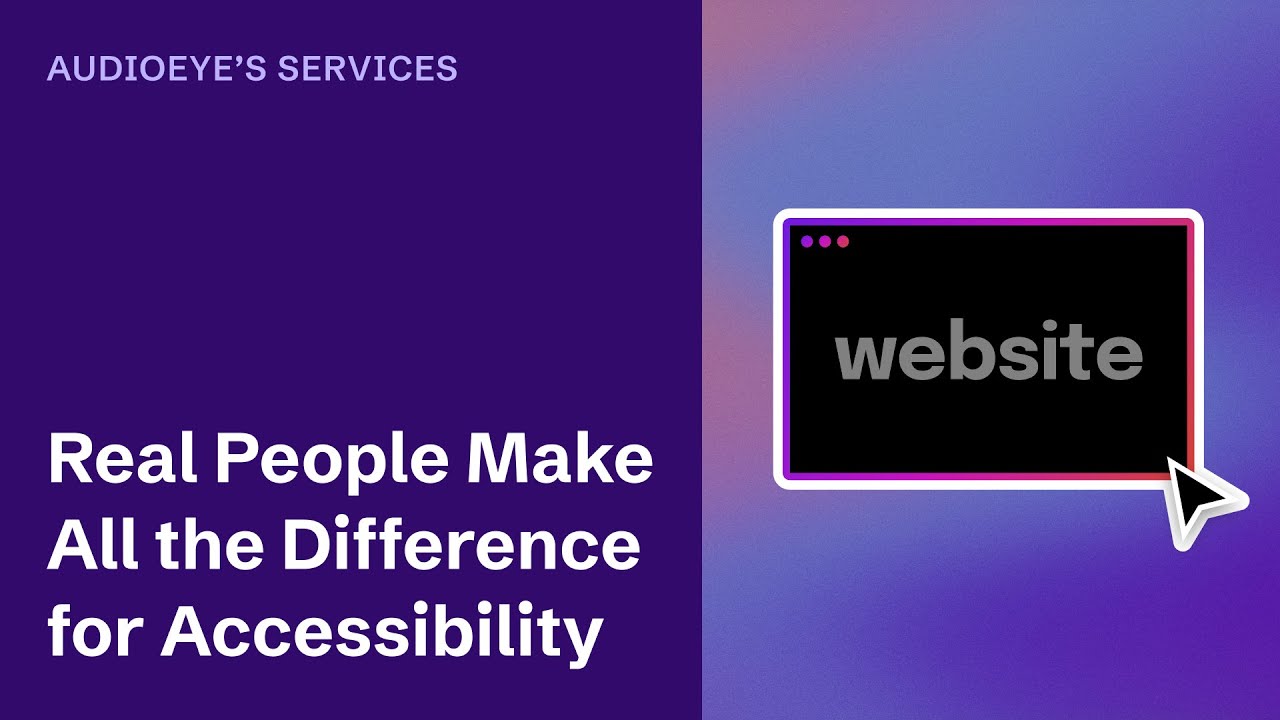 How to Make Your Website Accessible: Automated Fixes + Expert Testing | AudioEye