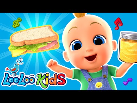 🥪🎵Let's Make a Sandwich! - (Official Video) - LooLoo Kids Nursery Rhymes & Kids Songs