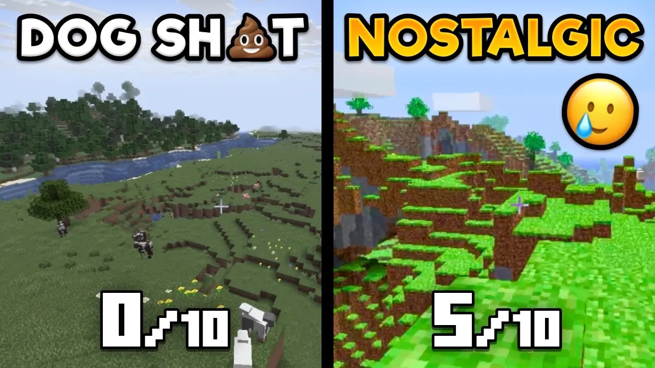 Which Minecraft Version Has The WORST Generation?