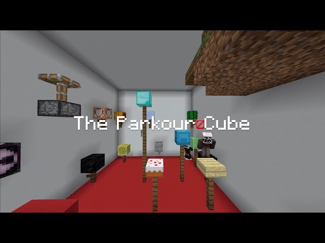 The Parkour Cube Minecraft Map