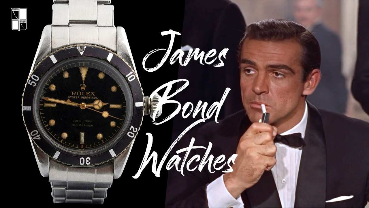 All Sean Connery Era James Bond 007 Watches
