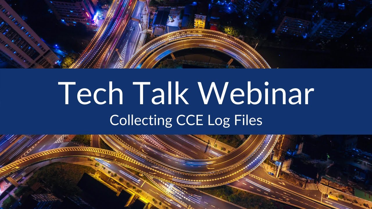 Collecting CCE Log Files