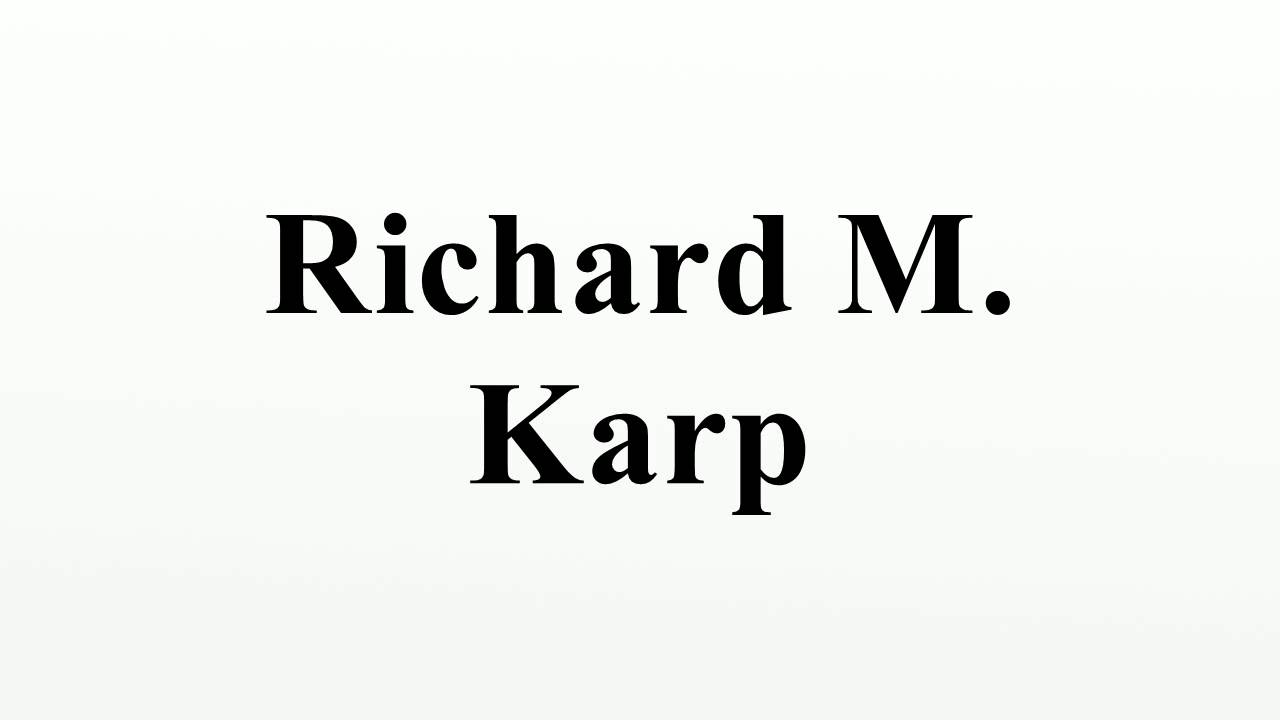 Richard M. Karp