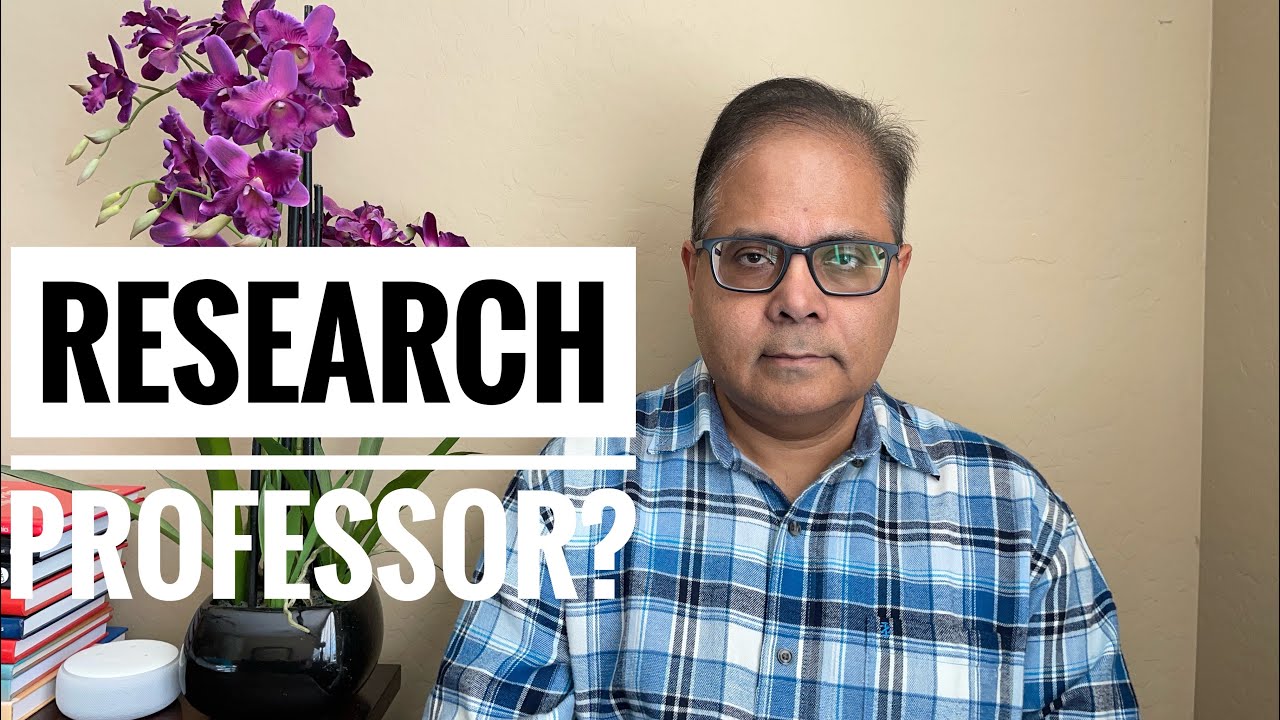 Can a Professor not teach?