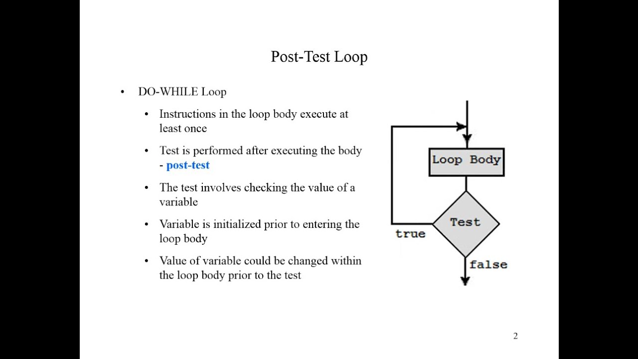 Control Flow Using Nested Loops