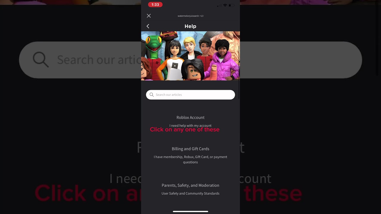 How to contact Roblox if any issue(mobile)2026 working