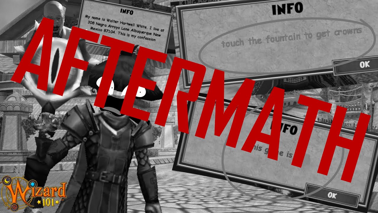The HACKED Wizard101 Server Experience AFTERMATH!!