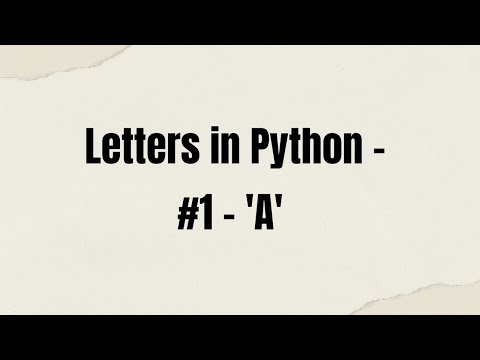 Make the letter 'A' in Turtle.