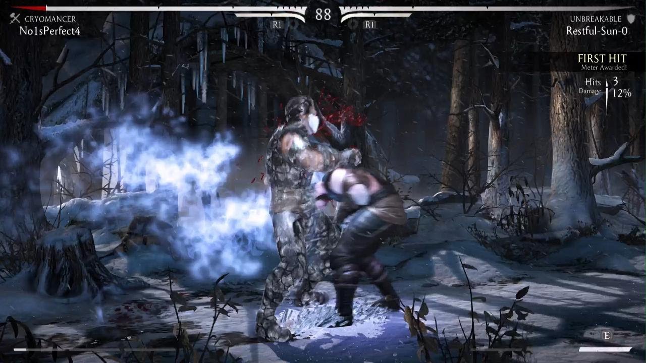 Unbreakable Sub Zero has insane Damage
