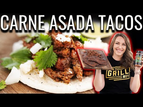 Quick and Easy CARNE ASADA TACOS! | How To