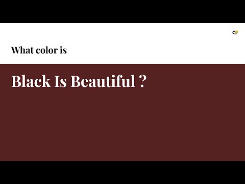 Black Is Beautiful color #552222 hex color - Red color - Cool color 552222