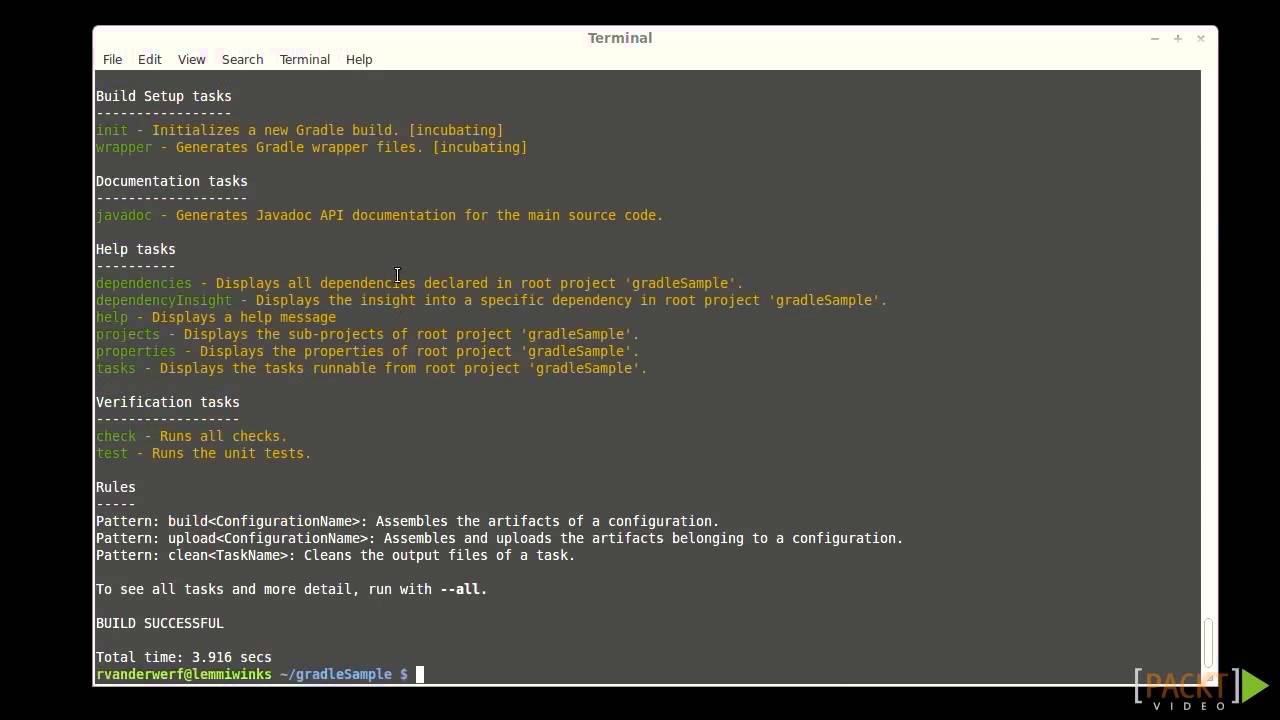 Effective Gradle Implementation Tutorial: Java Plugin Tasks | packtpub.com