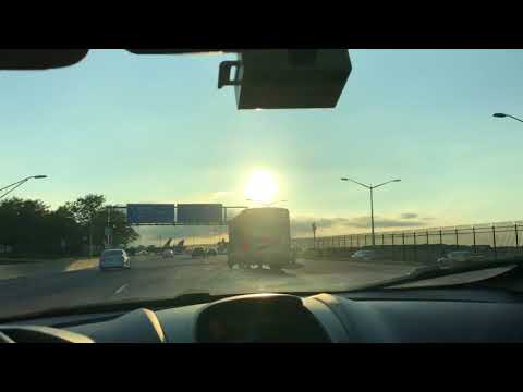 Driving Around the O’Hare International Airport Departures Loop