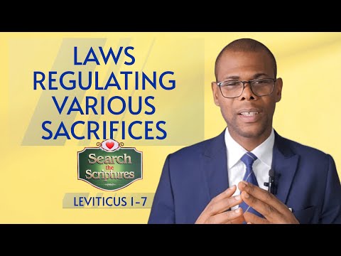 LAWS REGULATING VARIOUS SACRIFICES |Search the Scriptures| Leviticus 1-7| #dclm #searchthescriptures