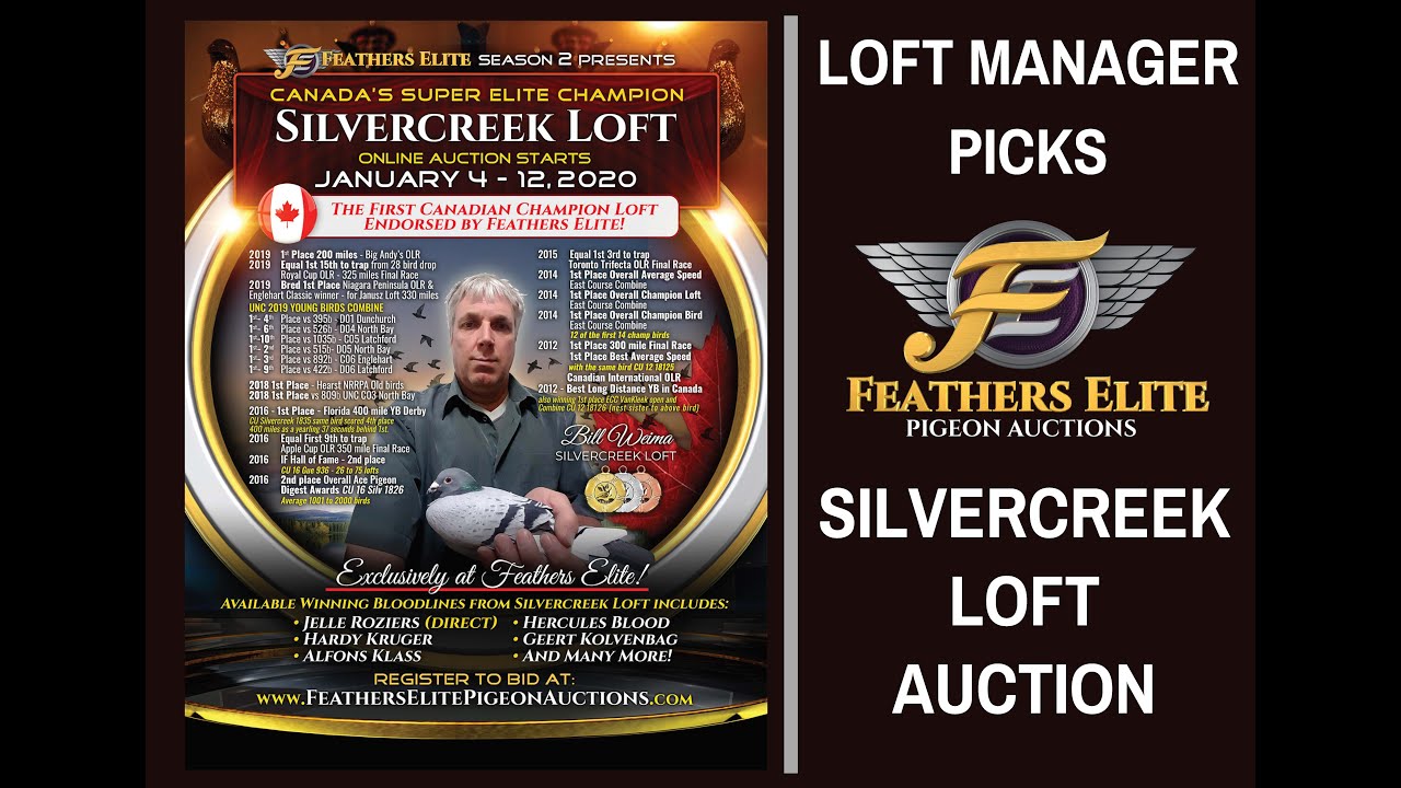 SILVERCREEK AUCTION LOFT MANAGER PICKS