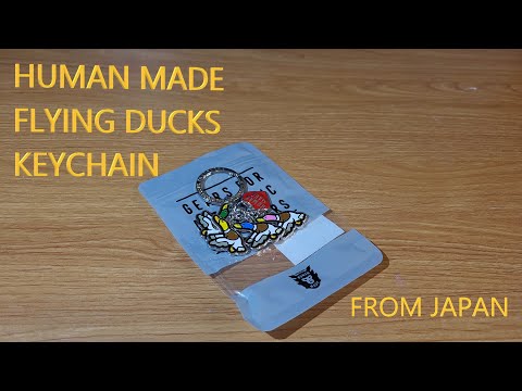 Human Made Flying Duck Keyring : The Whimsical Wings