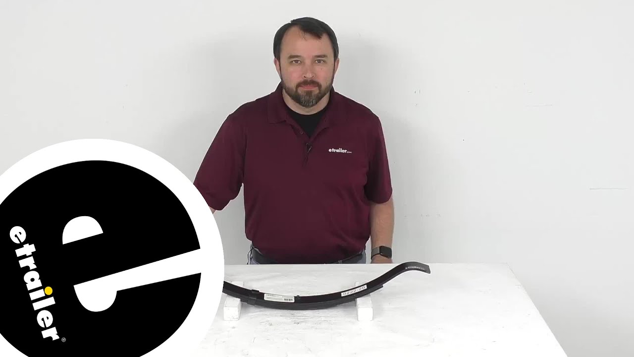 etrailer | All About the 3-Leaf Slipper Spring w/ Radius End for 1,500-lb Trailer Axles