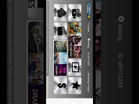 Setting Android Box TV box MYIPTV di Handphone