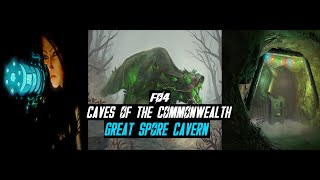 Fallout 4 - MODDED GAMEPLAY - Great Spore Cavern -Caves of the ...