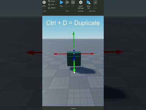 Shortcuts | Roblox Studio Tutorial