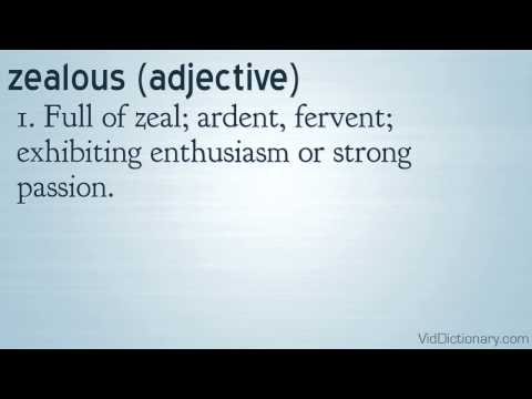zealous - definition