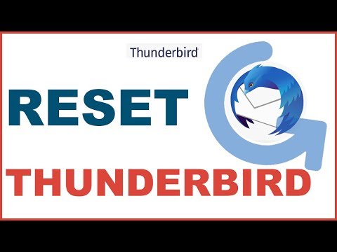 How To Reset Thunderbird | Reset Profiles in Thunderbird | Reset Thunderbird To Default Settings