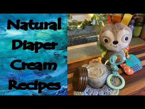 Homemade Natural Diaper Cream Recipes
