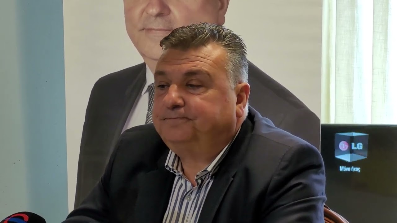 Και επίσημα υποψηφιος δήμαρχος Ελασσόνας, ο Ν. Ευαγγέλου: «Τελειώνουμε ...