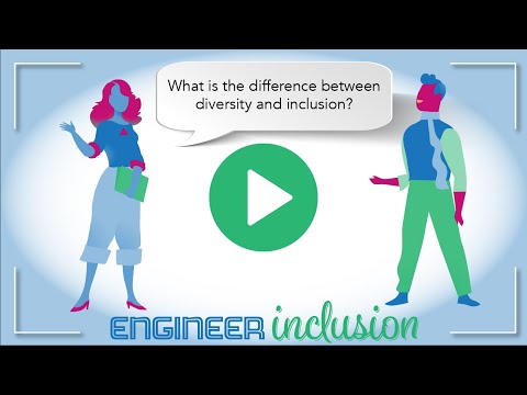 What is the difference between diversity and inclusion?