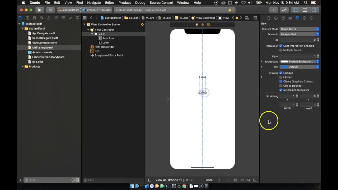 Finding the Assistant Editor, and Object Library in Xcode 11
