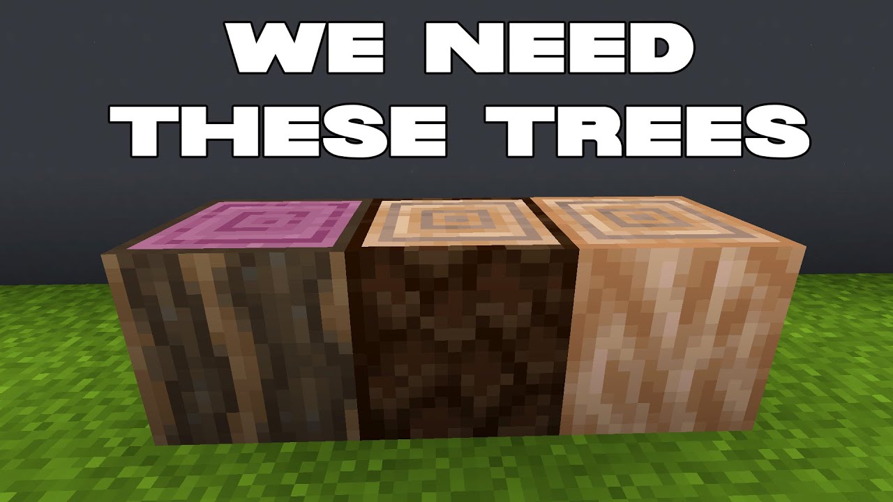 I Added 20 Missing Wood Types Minecraft NEEDS