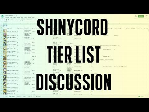 ShinyCord sSR Tier List Discussion