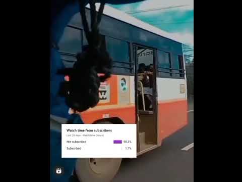 KSRTC bus video 🥰