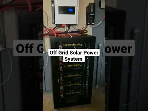 30kwh Off Grid Solar Power System